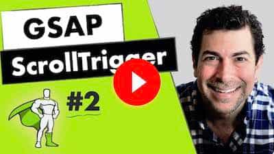 GSAP ScrollTrigger | Start and End | The Code Creative