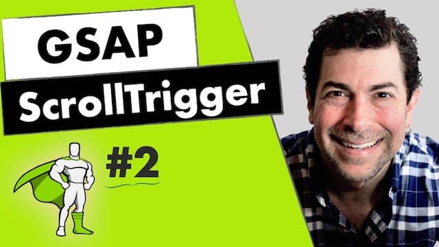 GSAP ScrollTrigger | Start and End | The Code Creative