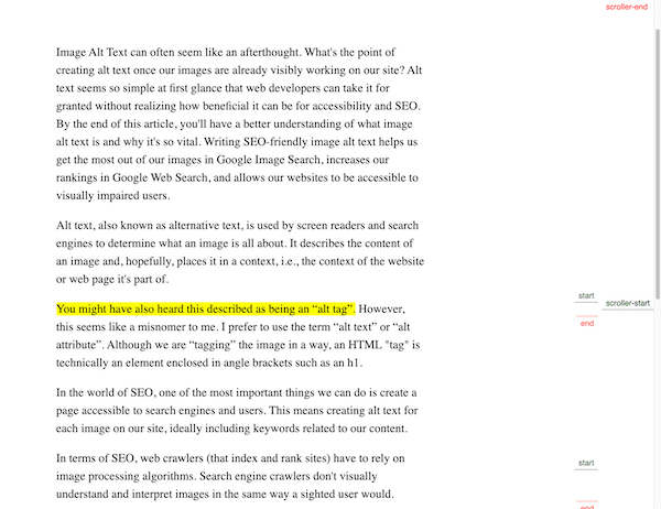 Gsap Scrolltrigger Text Animation Highlighting Text The Code Creative