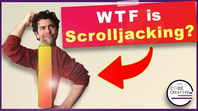 Scrolljacking Explained | The Code Creative